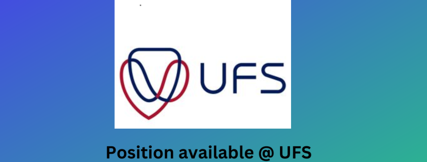 Position available at UFS – Society for Practical Theology in South Africa
